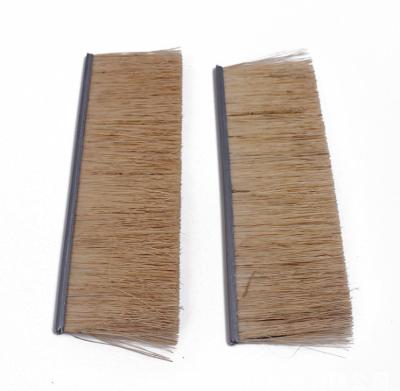 Cina Lama d'insabbiamento della spazzola del sisal di rimozione di polvere di lucidatura della striscia della spazzola del sisal della macchina della macchina per la lavorazione del legno della spazzola della fibra del sisal in vendita