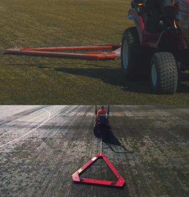 China 100mm  Bristle  Compact  30mm Thickness PVC Artificial Turf Brush for sale