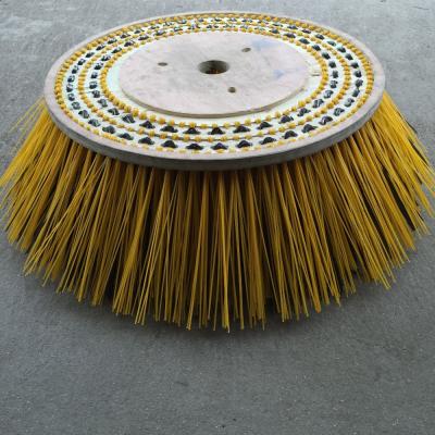 중국 SGS 240 밀리미터 평형강  와이어 숲 뒷길 청소기 솔 판매용