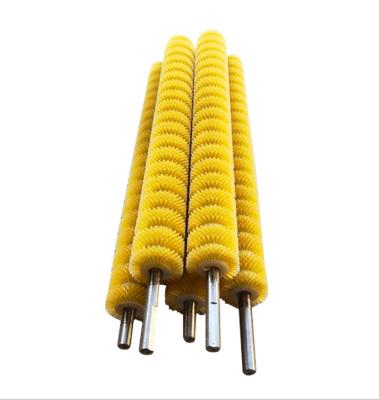 Chine la brosse rotatoire de polissage de cylindre de poil mou de 1000mm a galvanisé à base métallique à vendre