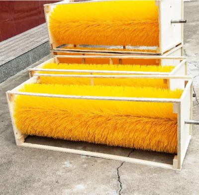 China 4IN Abrasive Wire Sanitation Snow Sweeper Brush Bristles multiple size for sale