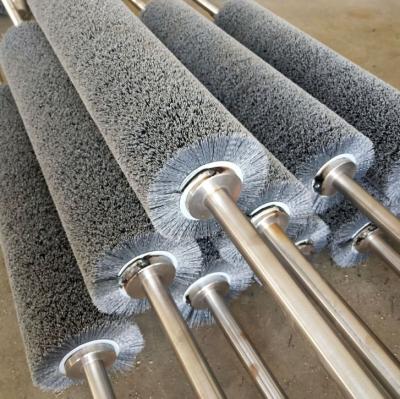 Cina il rullo del cavo dell'abrasivo di 1.8mm spazzola il cavo d'acciaio di legno solido di bobina della striscia del rullo della spazzola di lucidatura di pavimento in vendita