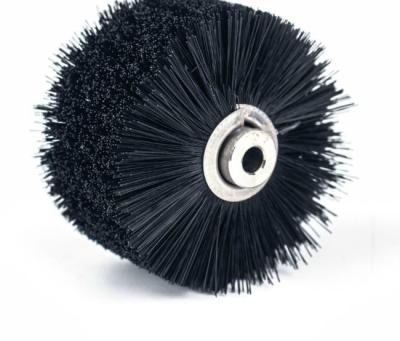 Cina Rullo della spazzola di bobina di spirale del pulitore fuori della spazzola di nylon d'avvolgimento della primavera in vendita