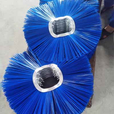 Cina La poli spazzola del wafer segmenta la via della strada che spazza la spazzola in vendita
