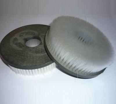 Cina Spazzola di pulizia materiale del disco PA66 per la linea ottica di pulizia del vetro della lente di BOE in vendita
