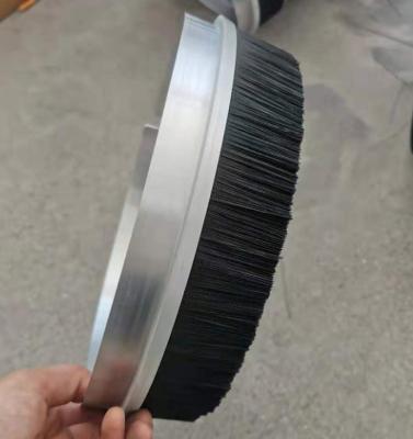 Cina Filamento di Ring Circular Industrial Nylon Brush 0.35mm della spazzola di sigillamento in vendita
