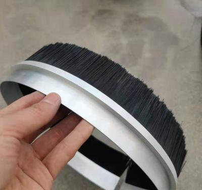 Cina Filamento di Ring Circular Industrial Nylon Brush 0.35mm della spazzola di sigillamento in vendita