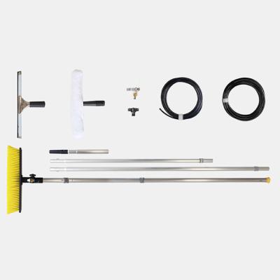 China Photovoltaic Self Cleaning Solar Cell PV Panel Brush System Cleaning Equipment Panels Cleaners Limpieza De Paneles Solar for sale