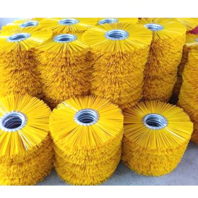 Cina Spazzatrice stradale d'acciaio Front Brush, Pin dei pp della scopa 8mm del wafer del trattore in vendita