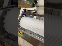 photoelectric glass cleaning machine brush rubber roller , corrosion resistant cylindrical roller