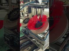 pp mix road sweeper brush eco - friendly magnetic battery grass push rotary cleaning