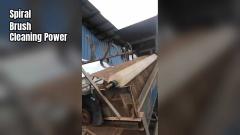 Watch: Large shaped brush roller processing and cleaning Showcase