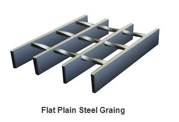 China Metal Bar Grating/lattic steel plate/steel grating/Flat Plain Steel Graing for sale