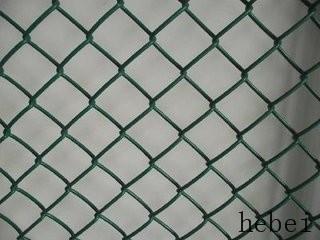 China galvanized chain link fence(diamond wire mesh)/pvc coated chain link fence for sale