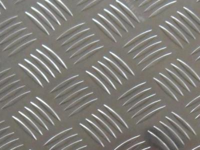 China China Supplier Bright Surface Five Bars Aluminum Checkered Plate 5052 Checker plate Anti-slip Plate for sale