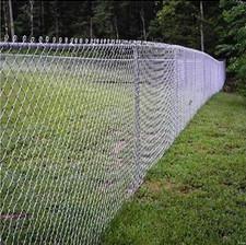 China School Plastic PVC Coated Chain Link Fence for sale