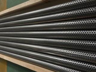 China stainless steel exhaust perforated tube for sale