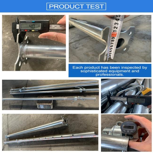 Galvanized/Color Coated Painted Steel Props for Construction