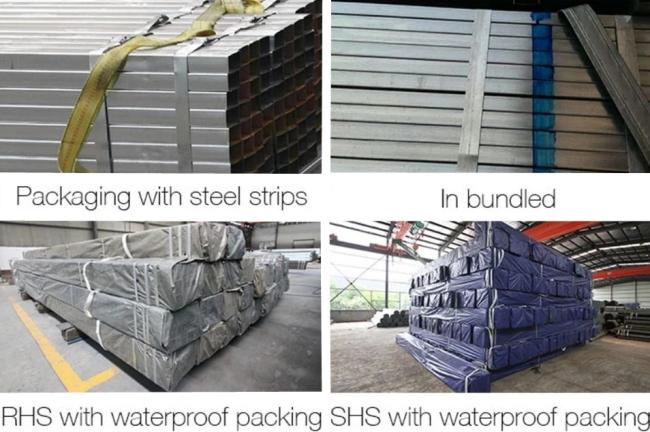 Square/Circular Steel Pipe/Tube Black Tube/Pipe for Building Material