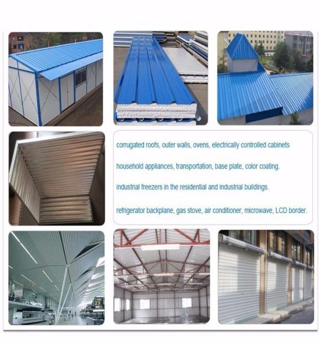 Tinplate Box Material Color Coated PPGI Prepainted Metal Steel Plate