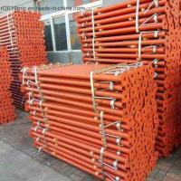 China Galvanized Adjustable Steel Scaffolding Prop 48mm Outer Tube Heavy Duty Construction Support for sale