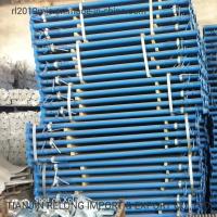 China Galvanized Adjustable Steel Scaffolding Prop 48mm Outer Tube Heavy Duty Construction Support for sale