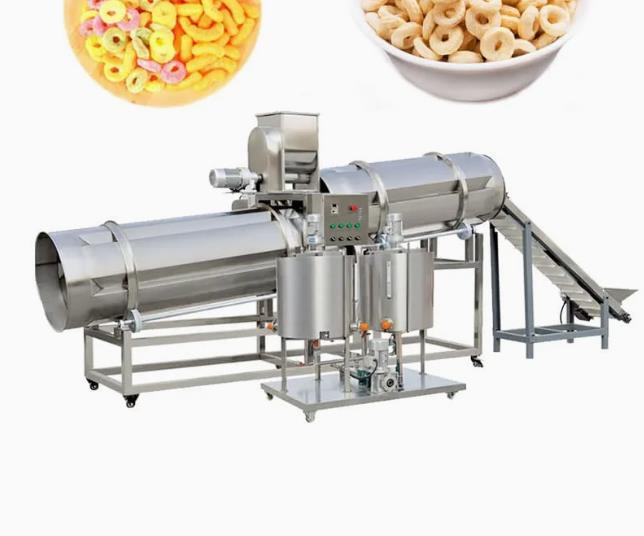 Auto 3D Snack Extruder Machine , Fried Food Processing Equipment