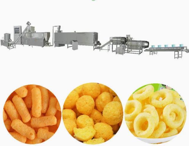 3D Compound Fried puff extruder machine