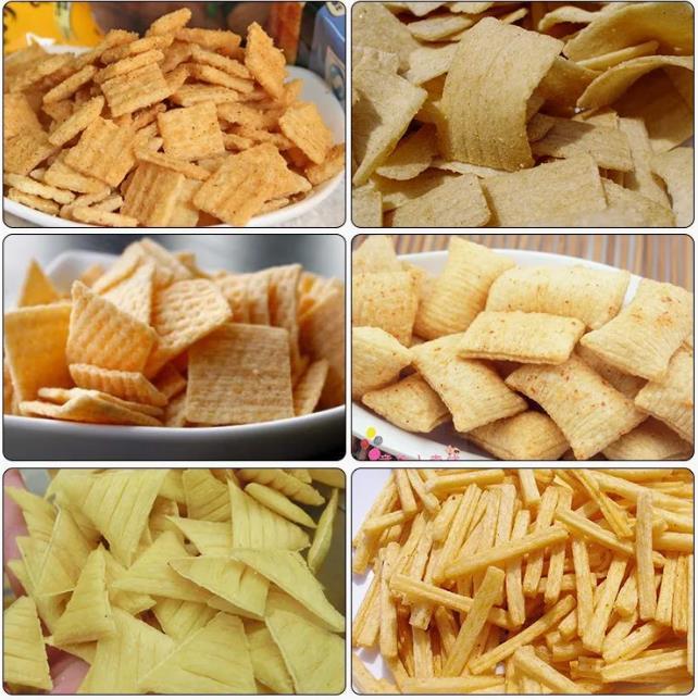3D Compound Fried puff extruder machine