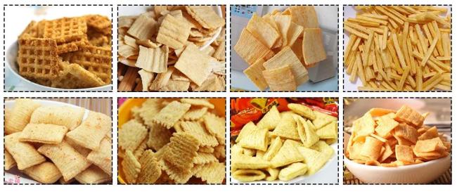 3D Compound Fried puff extruder machine