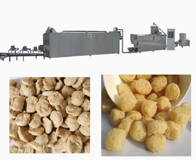 soybean protein processing line /soya protein equipment / soybean protain maker