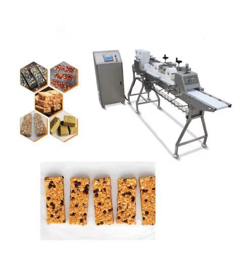 cross cutting cereal bar forming machine , puff corn machine