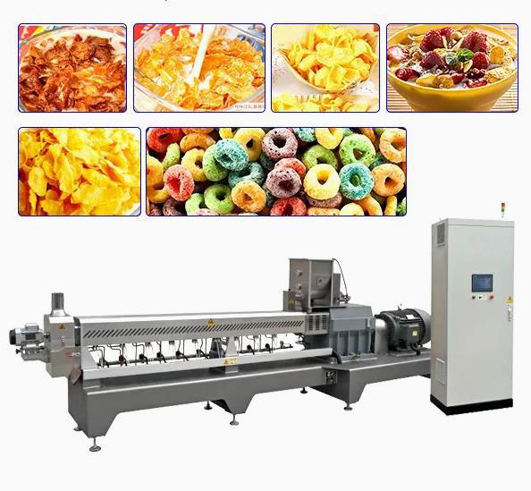 automatic Corn Flakes Processing Line , snack maker machine