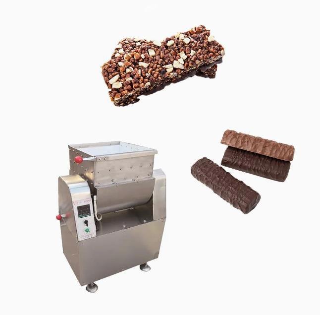 Chocolate energy bar making machine