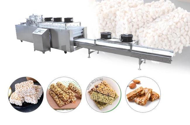 Quinoa,museli bar cutting machine