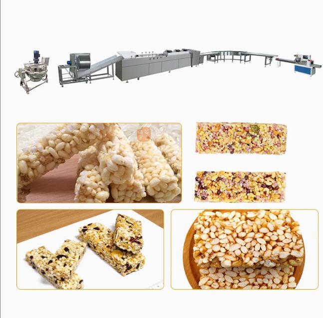 Automatic Rice Candy / Cereal Bar Making Machine / Production Line