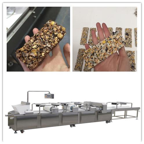 Fruit nuts candy bar making machine, cereal bar cutting machine