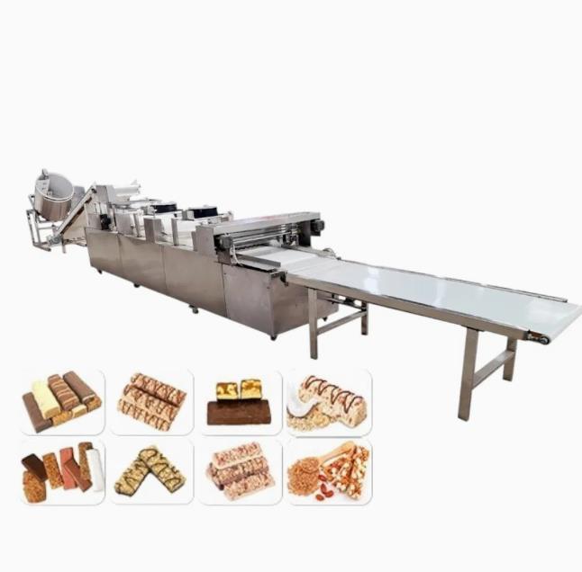 Healthy Nutritional Vegetarian Cereal Bar Cutting Machine