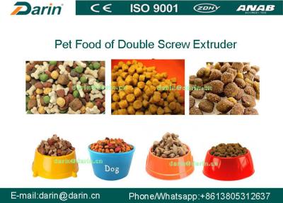 Cina Gemello - attrezzatura dell'estrusione della macchina/alimento dell'espulsore dell'alimento per animali domestici della vite in vendita