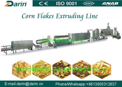 Cina Macchinario dei fiocchi di mais dei cereali da prima colazione con grande capacità 120-300kg/h in vendita