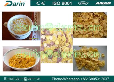 Cina Fiocchi di mais automatici linea di trasformazione, macchina del popcorn della casa della prima colazione del cereale in vendita
