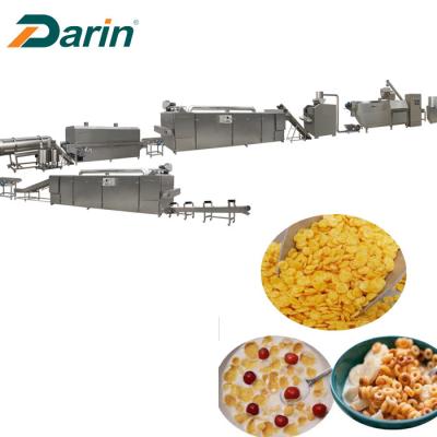 China la linea di produzione dei fiocchi di mais 200-300kg/hr/mais si sfalda facendo la macchina con CE for sale