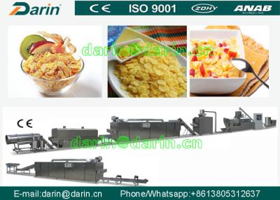 Cina Fiocchi di mais automatici che trasformano la linea di trasformazione dei fiocchi di mais/fiocco di avena line&roasted che fa macchina in vendita