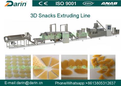 Cina Chip ondeggiati, macchina dell'espulsore dello spuntino delle patatine fritte, macchinario della pallina dello spuntino 3D in vendita