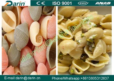 Cina Conchiglie, itinerario, Orzo, linea di produzione dei maccheroni delle ziti ecc con le forme ed i colori di generi in vendita