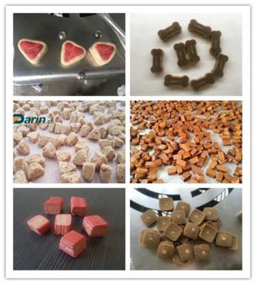 Cina Linea fredda di produzione alimentare dell'animale domestico dell'estrusione, animale domestico che mastica la macchina dell'osso con il contenuto elevato della carne in vendita