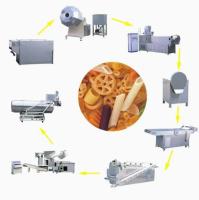 China Automatic 3d and 2d Snack Extruder Machine , samosa making machine for sale