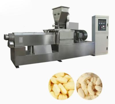 China Snack Corn Puff Extruder Machine / puffed grain machine for Wheat , rice for sale