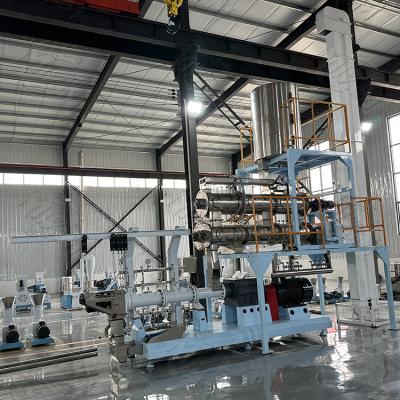 China Automatic High Efficiency Pet Food fish feed extruder machine Stainless Steel for sale
