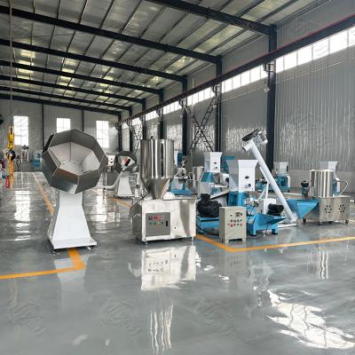 Китай Машина для производства кормов для домашних животных, прессовая мельница, плавающий экструдер для производства кормов для кошек и рыб продается